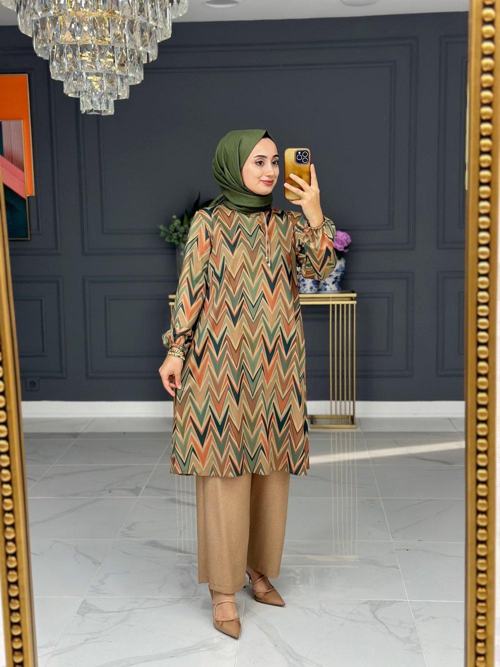 Bedriye takım - yeşil Modelleri En Uygun Fiyatlarla