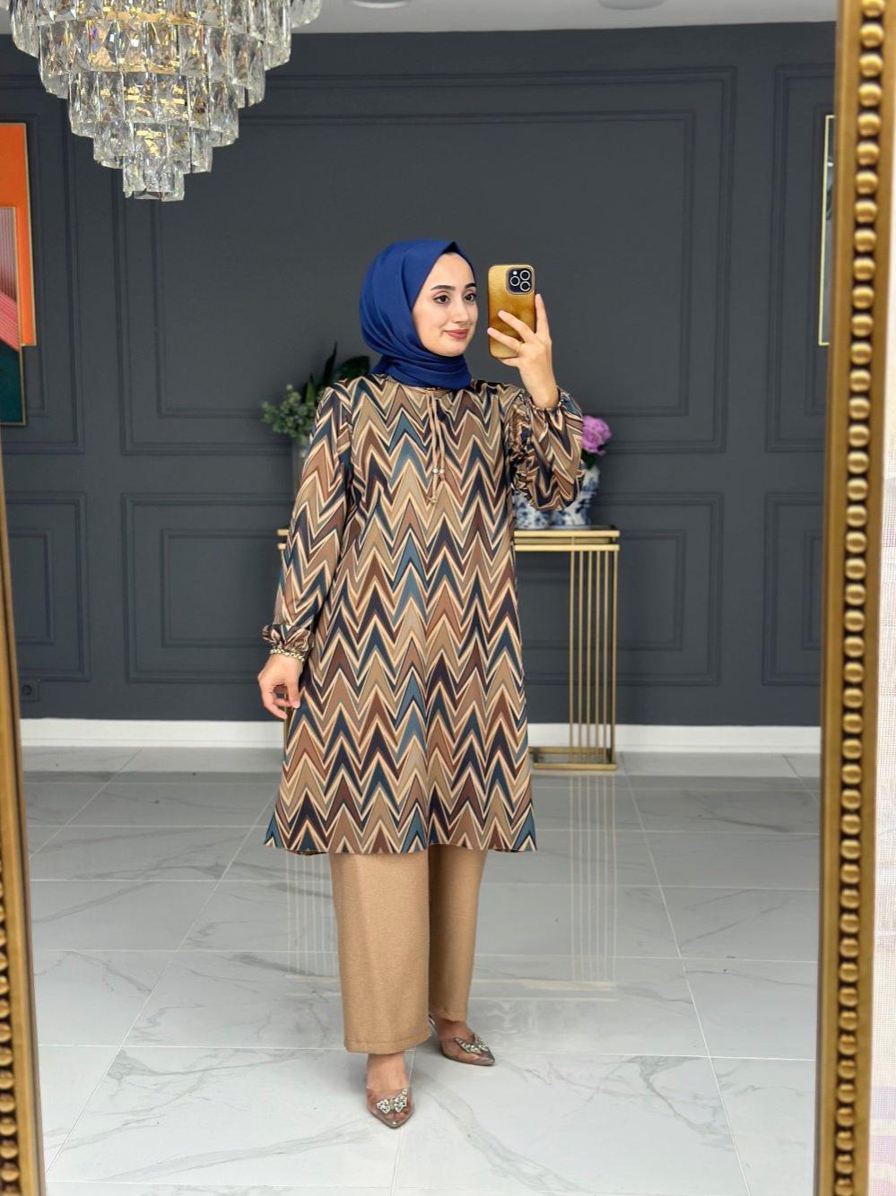 Bedriye takım - mavi Modelleri En Uygun Fiyatlarla